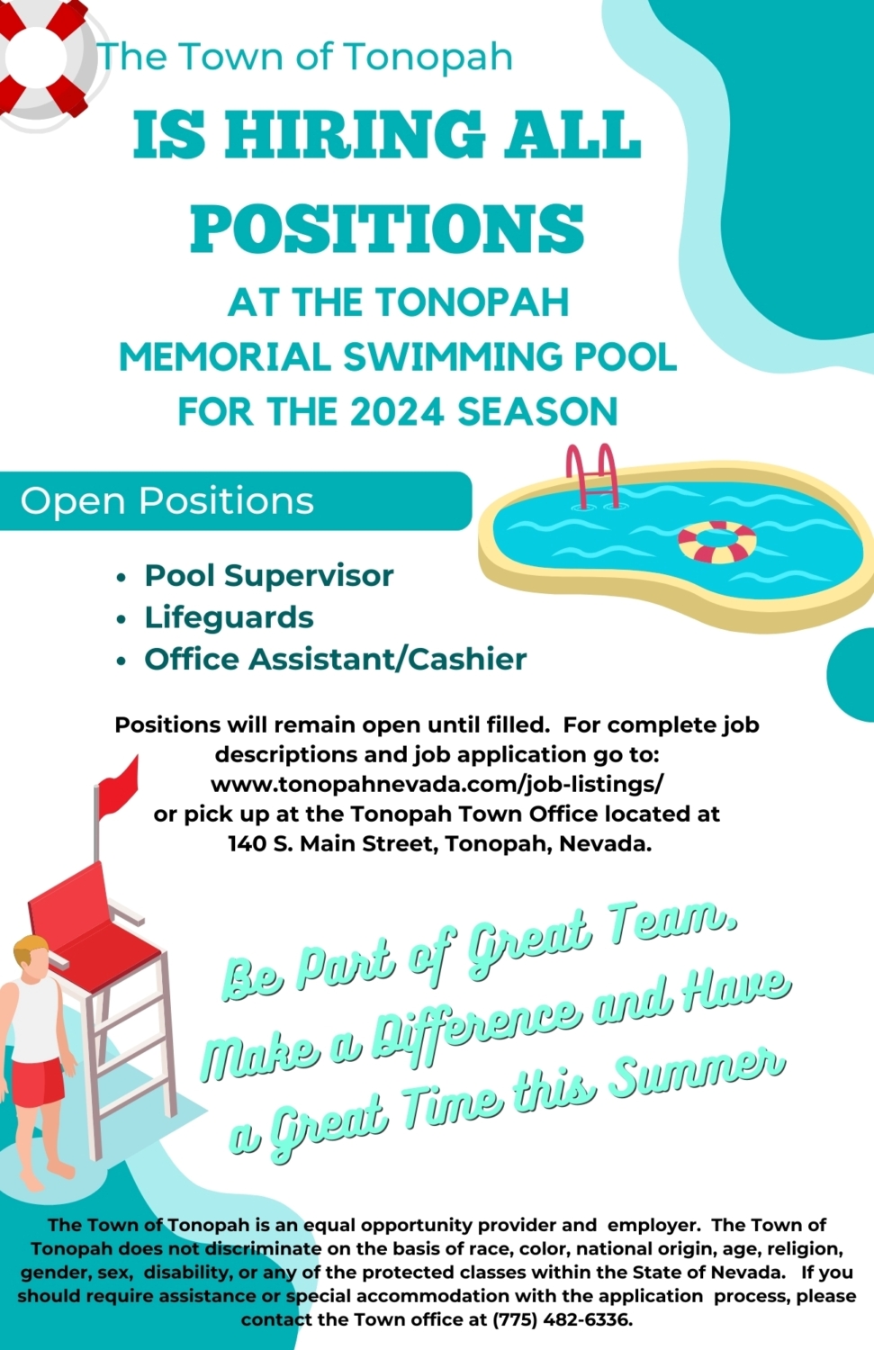 Tonopah Memorial Swimming Pool – Tonopah, Nevada